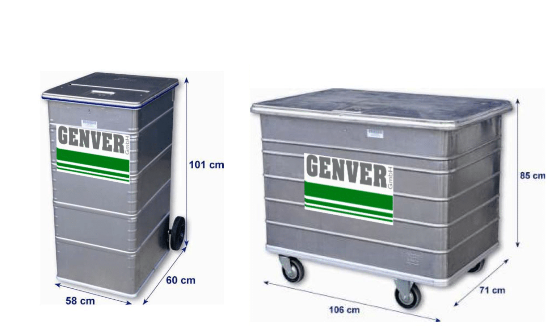 Behälter / Container zur Aktenvernichtung - GENVER® GmbH